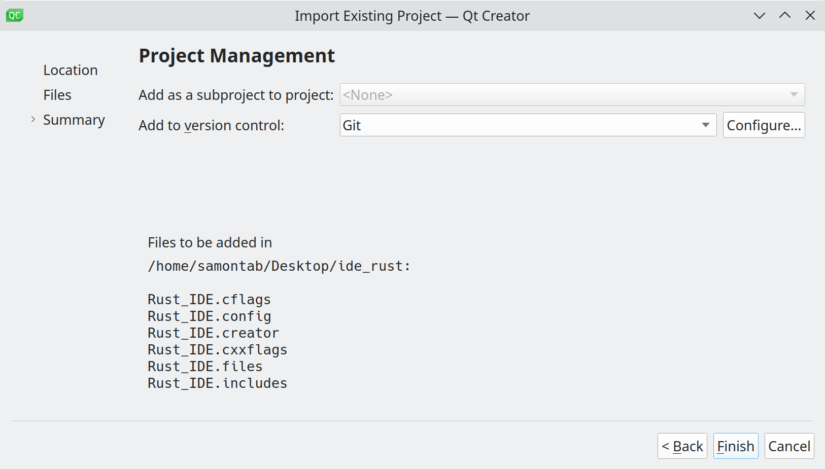 Using Qt Creator as your IDE for Rust – Sebastian Montabone